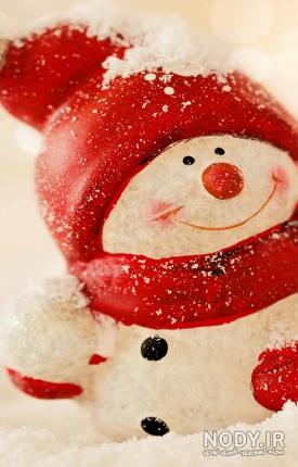 عکس آدم برفی تصویر زمینه - عکس نودی