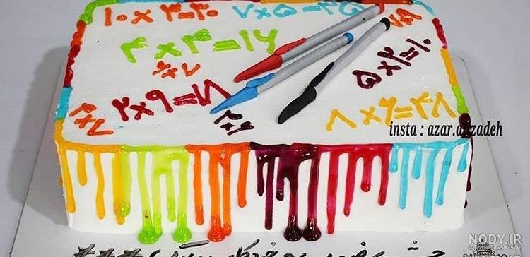 عکس کیک جدول ضرب - عکس نودی