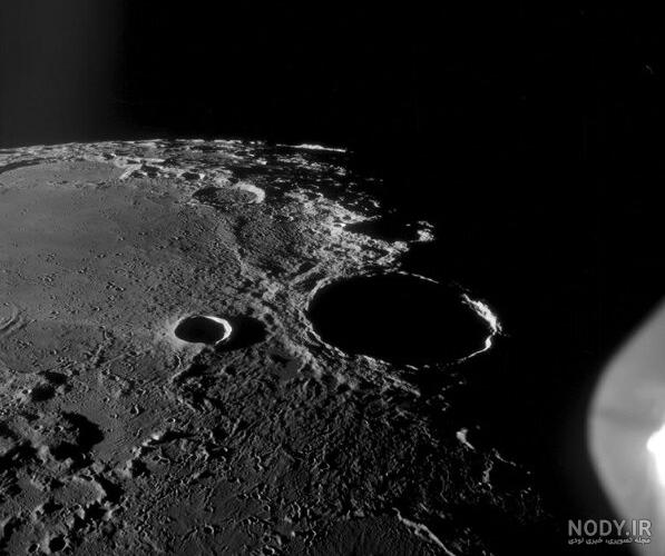 عکس کره ی ماه از نزدیک - عکس نودی