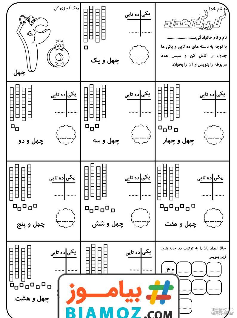 عکس دسته های ده تایی و یکی - عکس نودی