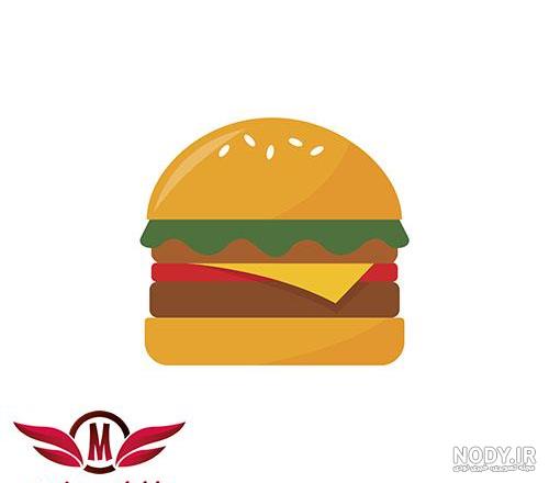 عکس وکتور همبرگر - عکس نودی