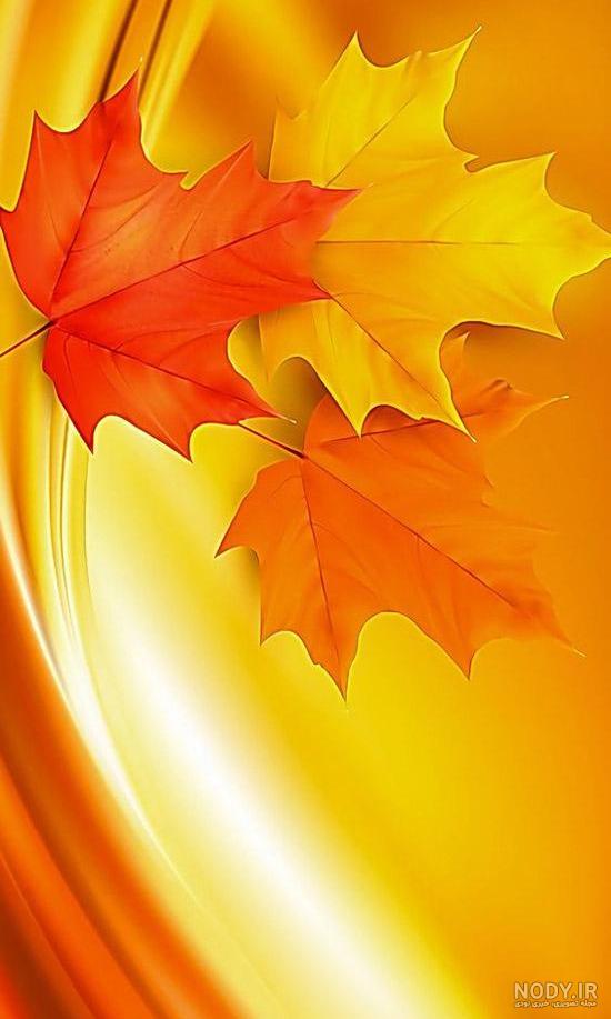 عکس برگ پاییزی فول اچ دی عکس نودی