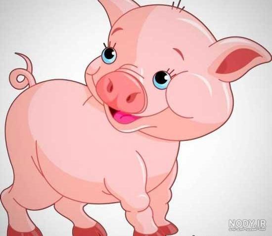 نقاشی صورت خوک - عکس نودی