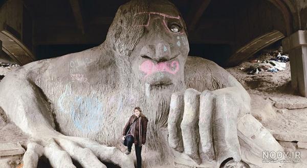 عکسهای غول ترسناک - عکس نودی