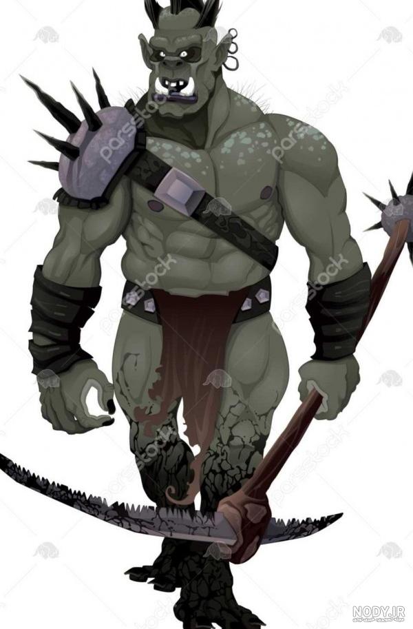 عکسهای غول ترسناک - عکس نودی