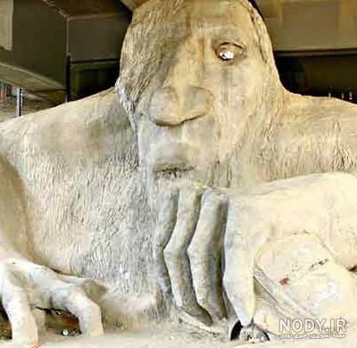 عکسهای غول ترسناک - عکس نودی