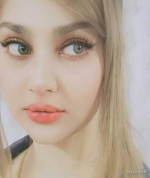عکس دختر چشم سبز ایرانی برای پروفایل عکس نودی