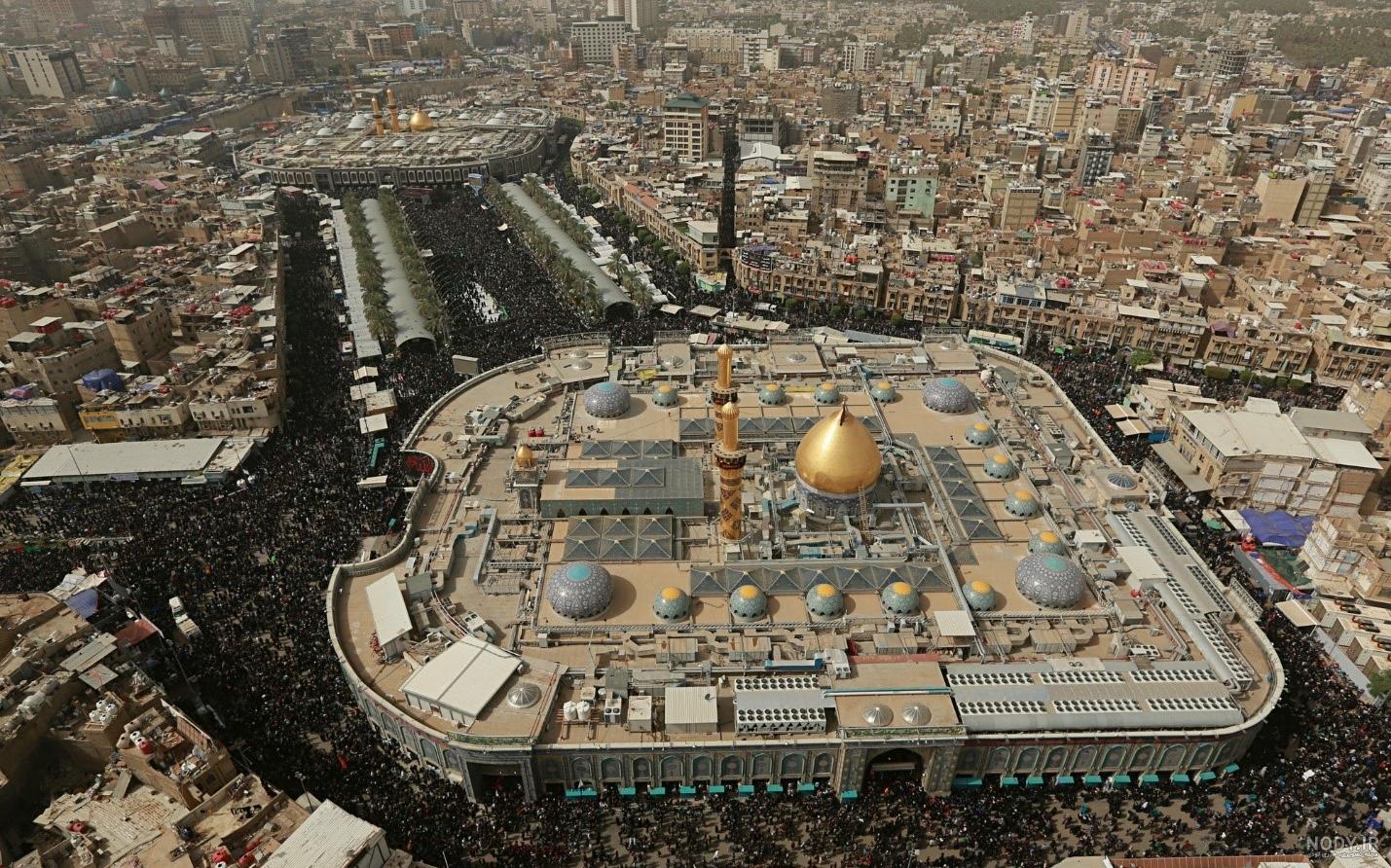 عکس تور هوایی کربلا - عکس نودی
